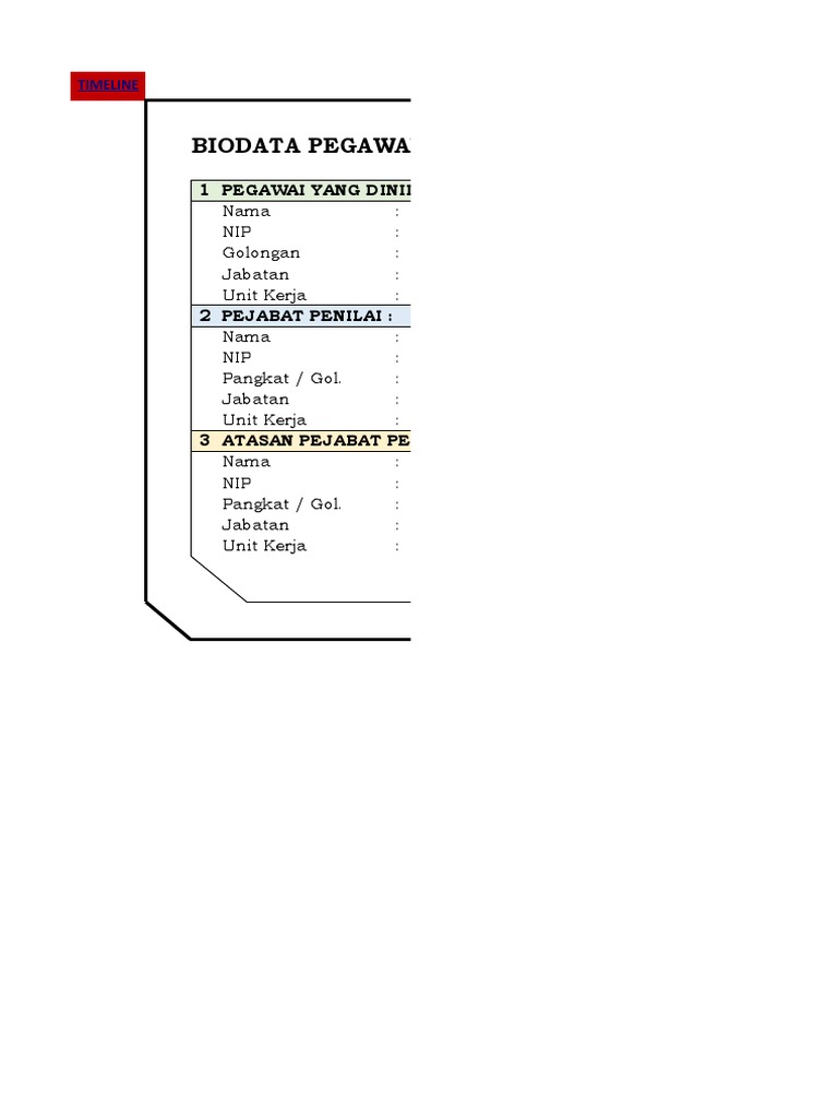 Contoh SKP P3K Guru | PDF