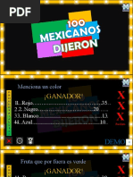 100 Mexicanos Dijeron | PDF