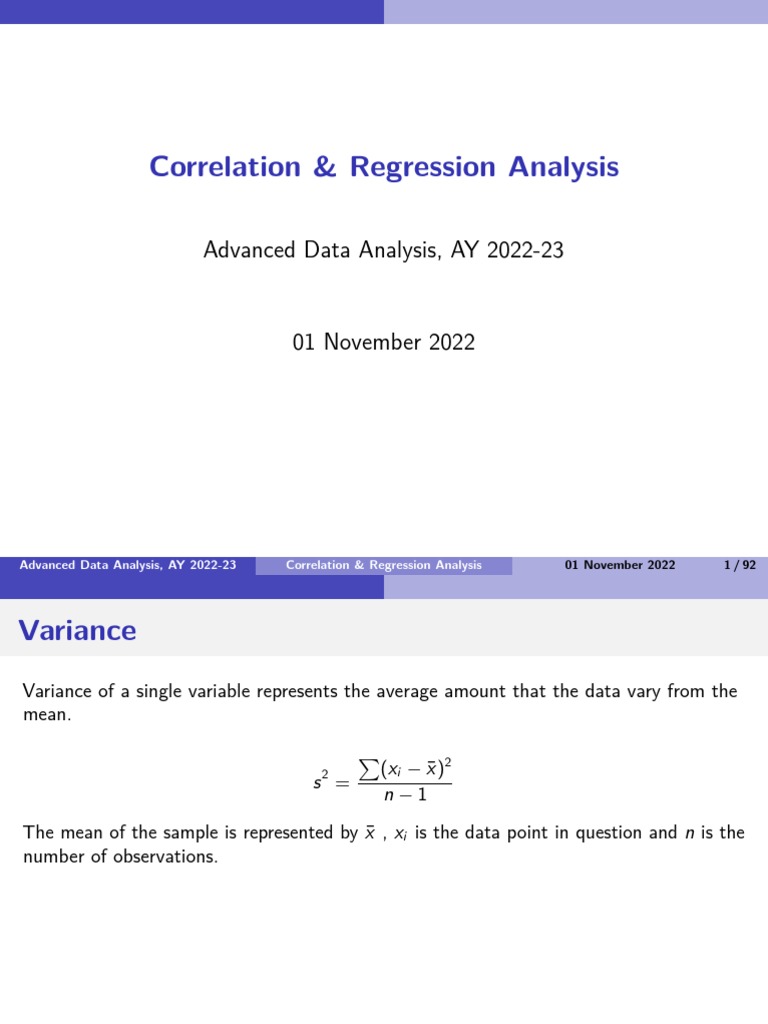 Regression Analysis 2022 | Download Free PDF | Errors And Residuals | Regression Analysis