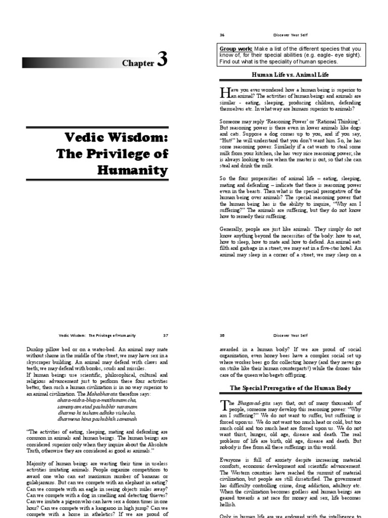DYS - Session 3 - Practical Vedic Solutions To The Problems of Life ...