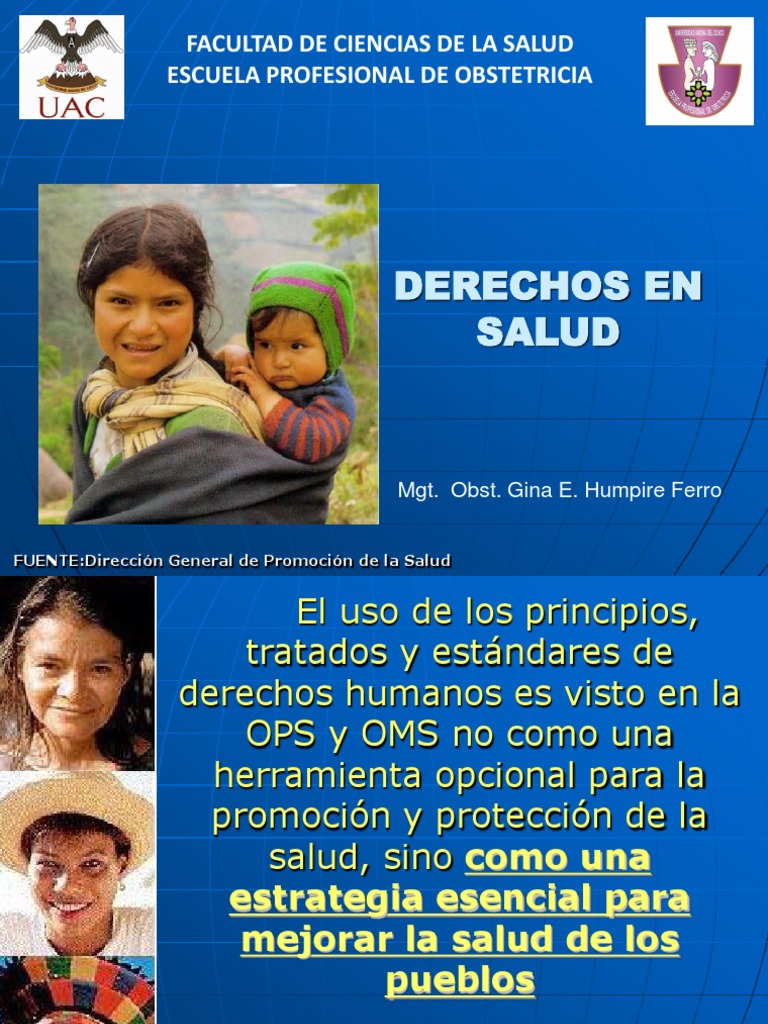 Derechos Humanos y Salud MINSA GEHF | PDF | Derechos humanos | Democracia