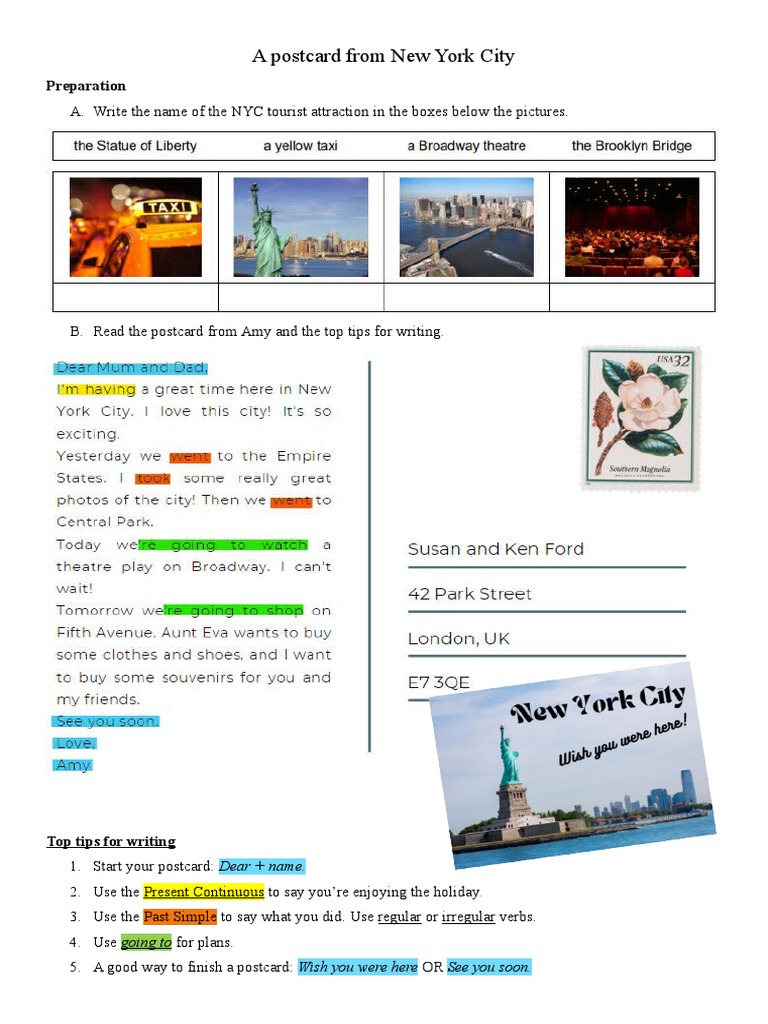 A postcard from New York City | PDF