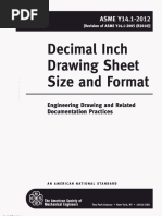 ASME Y14.5 - Dimensioning & Tolerancing | PDF