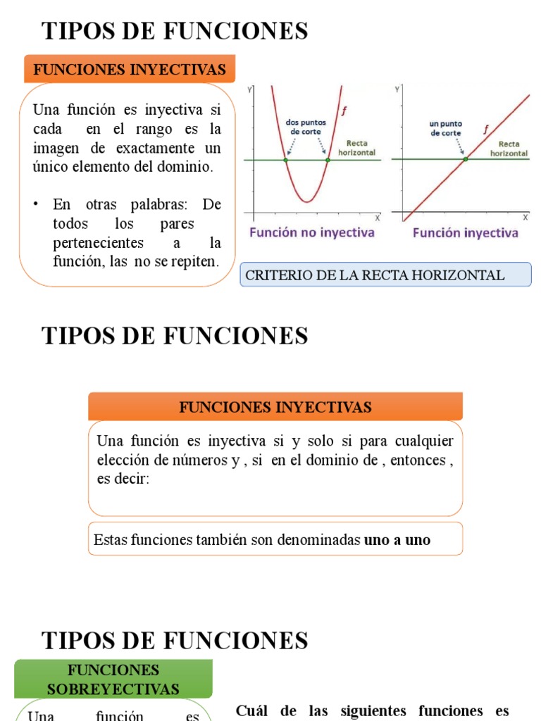 Clase 4.3 - Tipos de Funciones | PDF