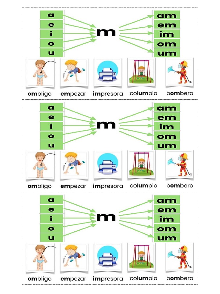 C - CUADERNO Am, Em, Im, Om, Um | PDF