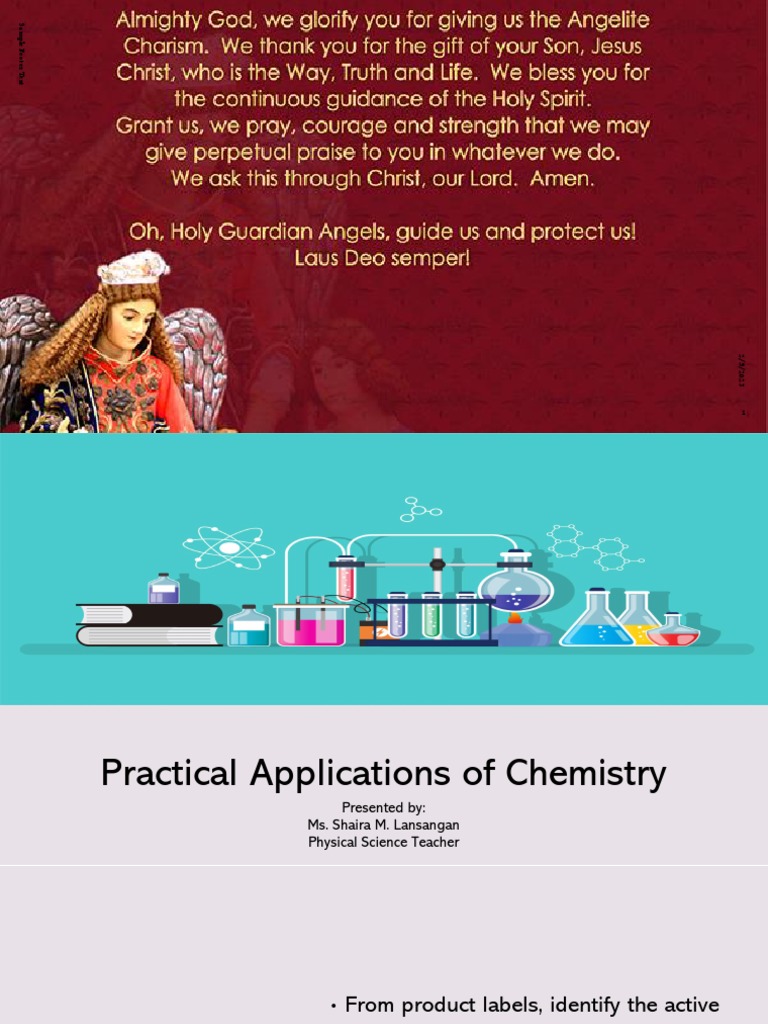 Week 6 Practical Application of Chemistry 1 | Download Free PDF ...