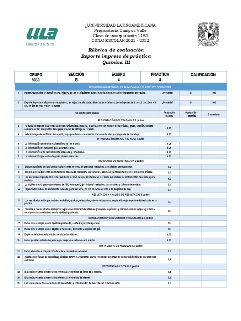 Reporte Laboratorio Química Base | PDF | Química | Valoración