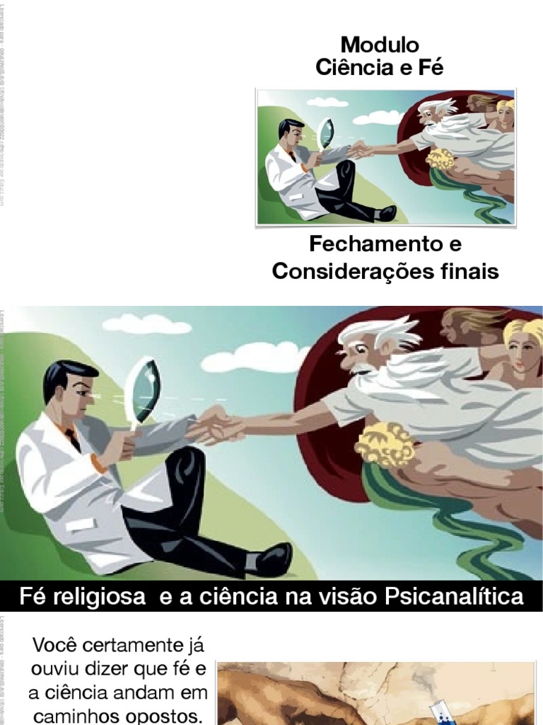 Aula 8 - Ciência e Fé - Conclusão | PDF | Fé | Science