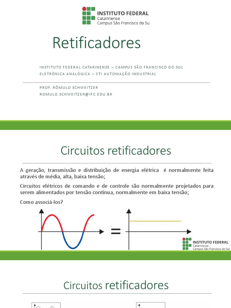 5 - Circuitos Retificadores | PDF