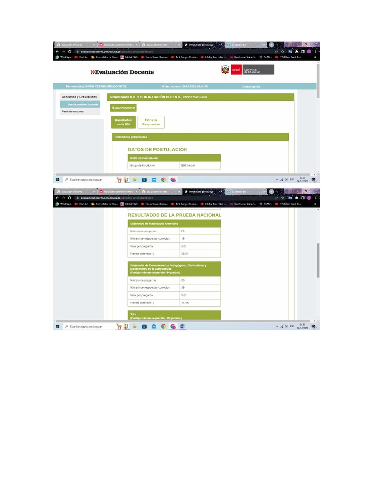 Tarjeta de Respuestas | PDF