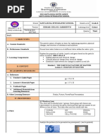 DLP For Cot-3rd Quarter | PDF | Chemical Substances | Matter