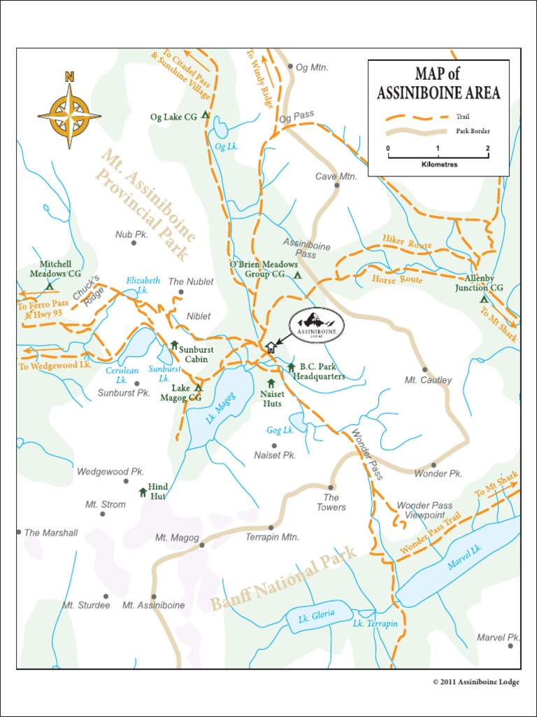 Assiniboine Map | PDF