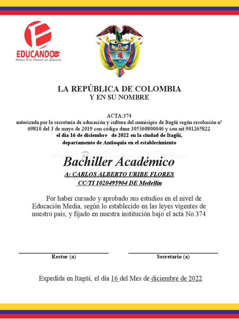 Certificado Diplomados - Docx202222 | PDF
