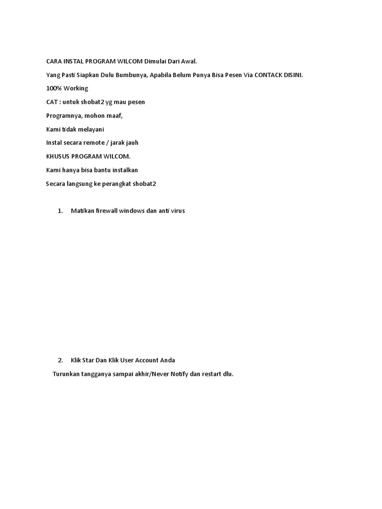 Install Wilcom | PDF