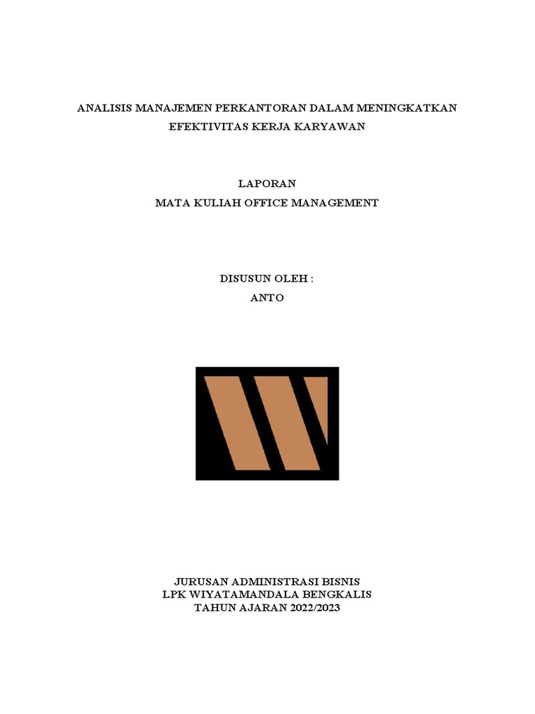 Makalah Anto Ab6 (100) | PDF