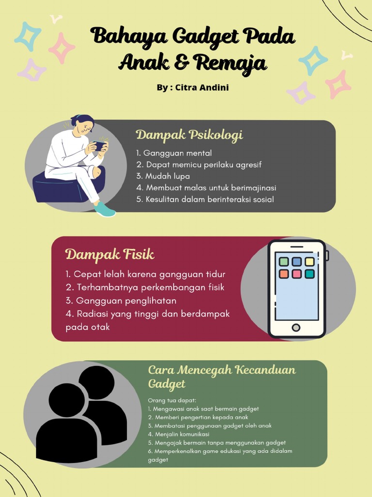Poster Bahaya Gadget | PDF