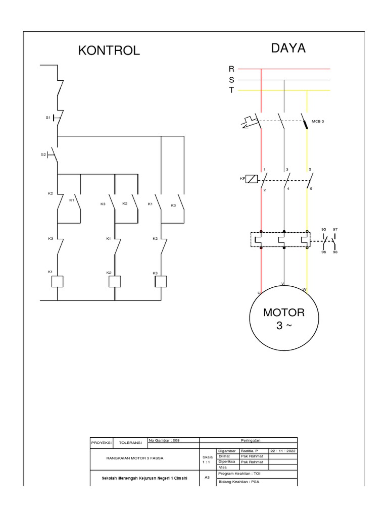 Agi Motor 3 Fasa-Model | PDF