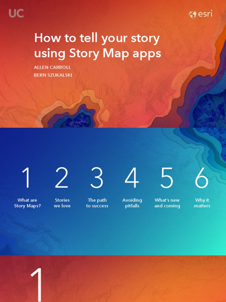 How to tell your story using Story Map apps | PDF