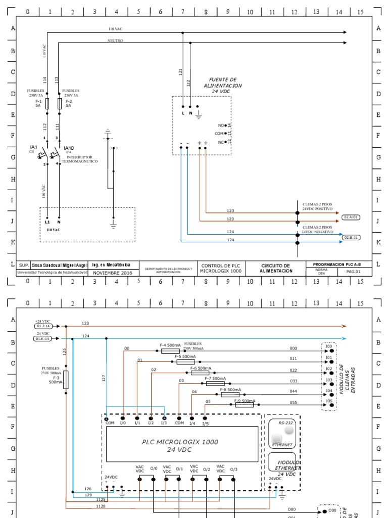 DIAGRAMA MOTOR A PASOS PLC Driver | PDF | Informática | Teoría de sistemas