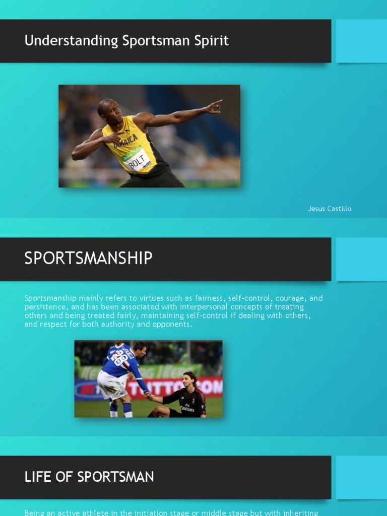 Understanding Sportsman Spirit | PDF