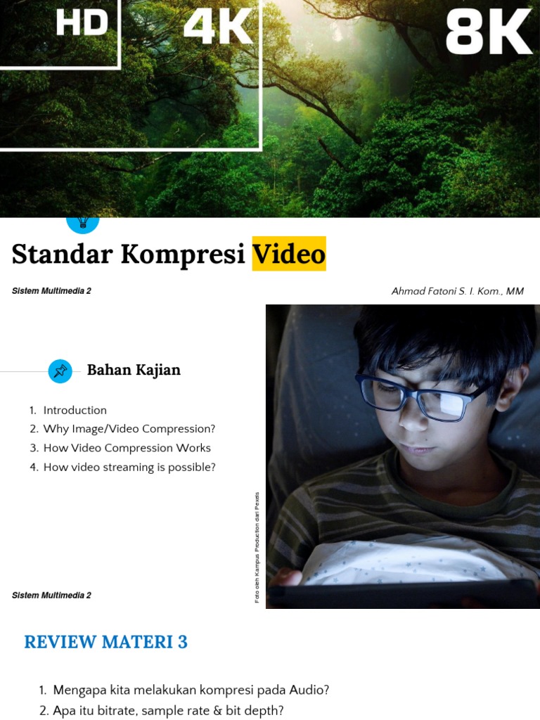 Pertemuan 4 - Standar Kompresi Citra | PDF