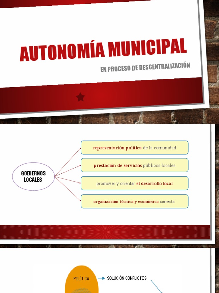 Autonomía Municipal | PDF