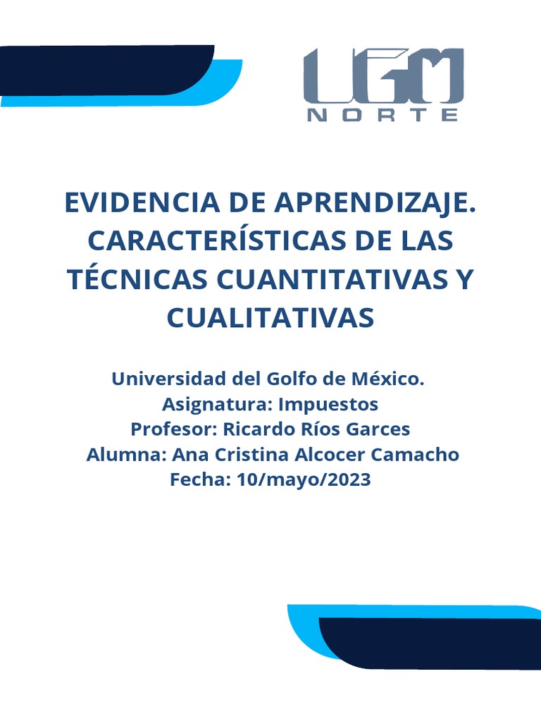 Uni 2 - Evidencia - Ana - Alcocer | PDF | Experimentar | Sicología