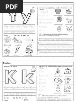 Letras Tortuga Mono y Jirafa | PDF