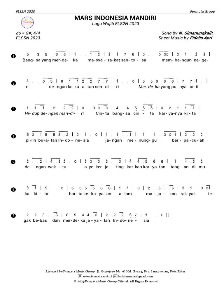 Mars Indonesia Mandiri Pdf