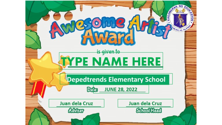 Awesome Artist Award | PDF