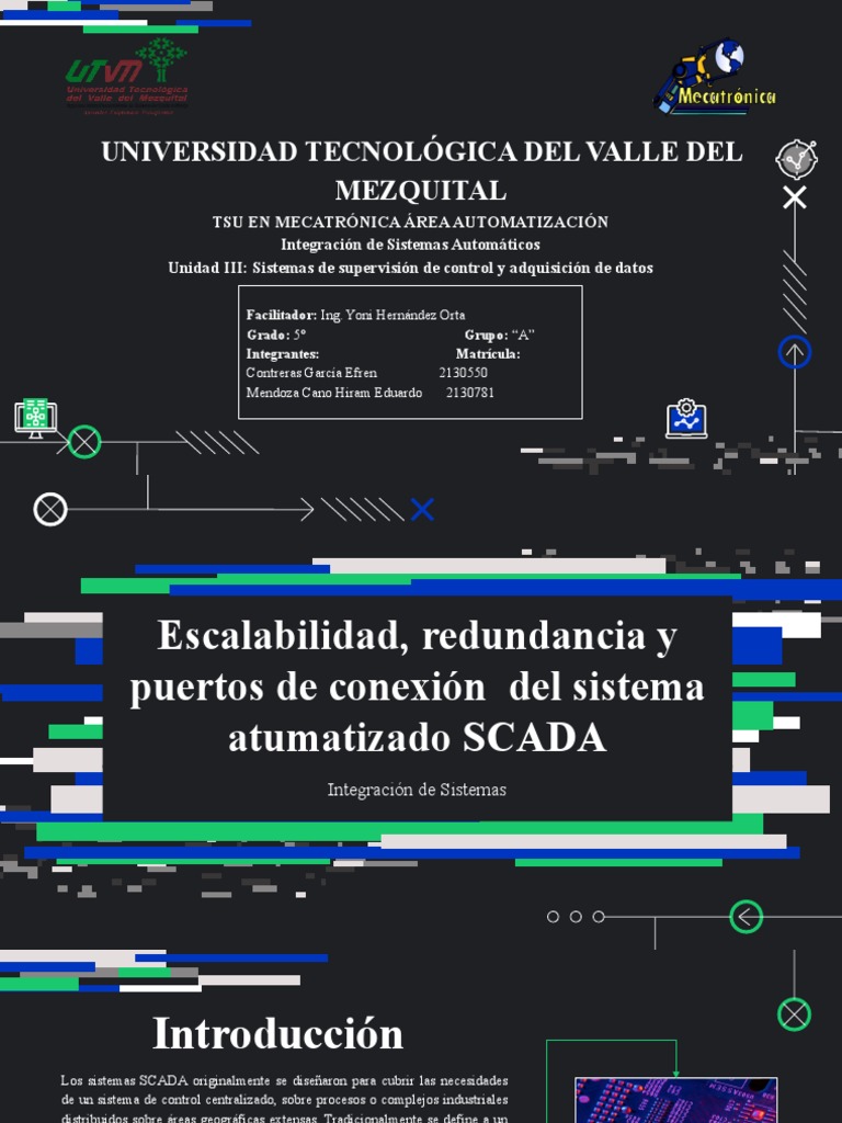 Escalabilidad y Redundancia en SCADA | PDF | Scada | Servidor (Computación)