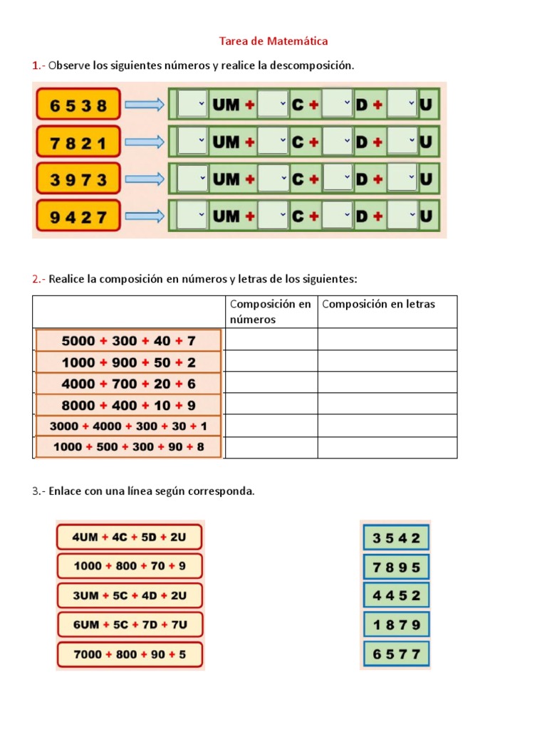 Tarea de Matemática 02-12-2021 | PDF