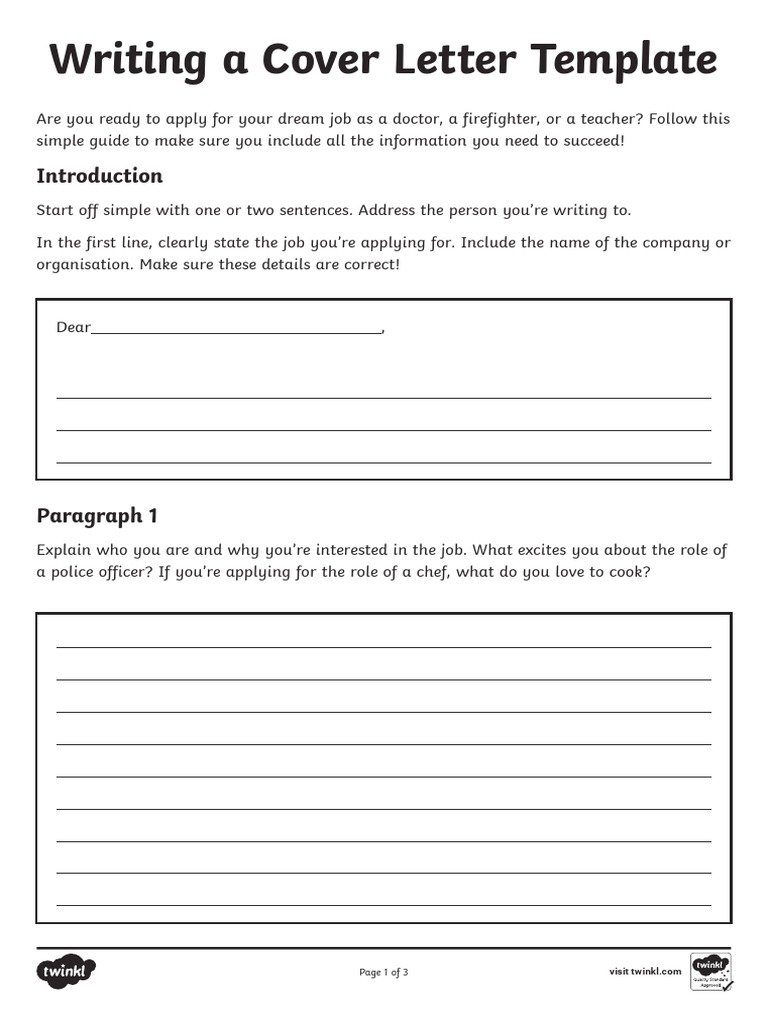 Cover Letter Writing Guide | PDF | Self-Improvement