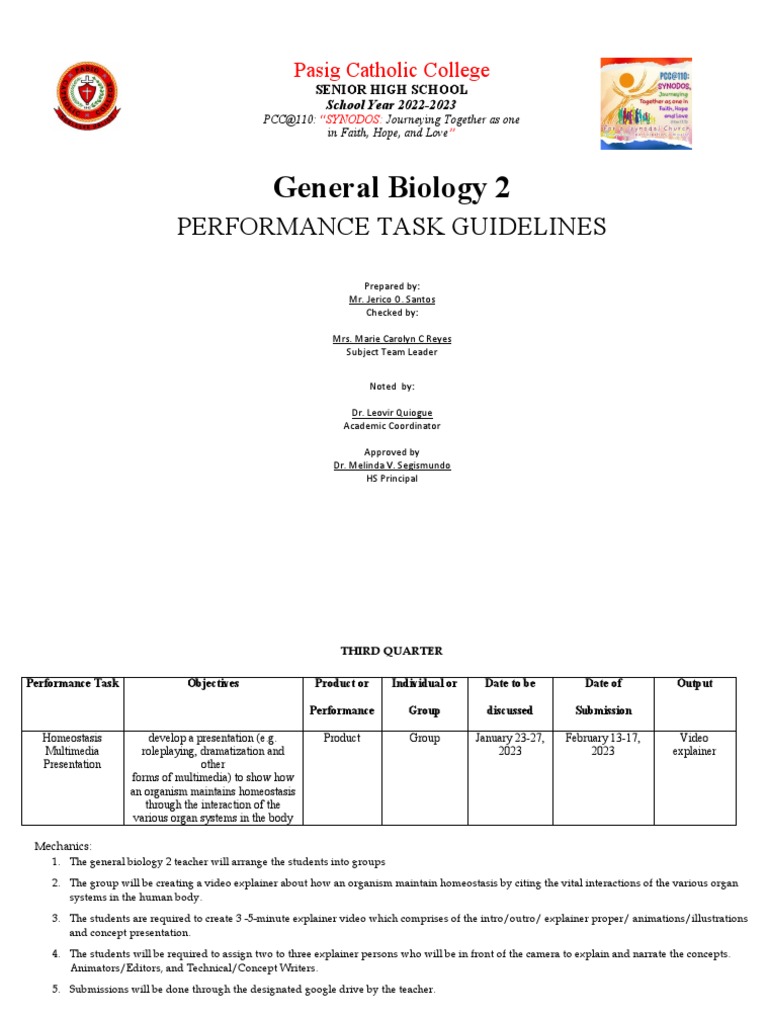 Gen Bio 2 Third Quarter Peta | PDF