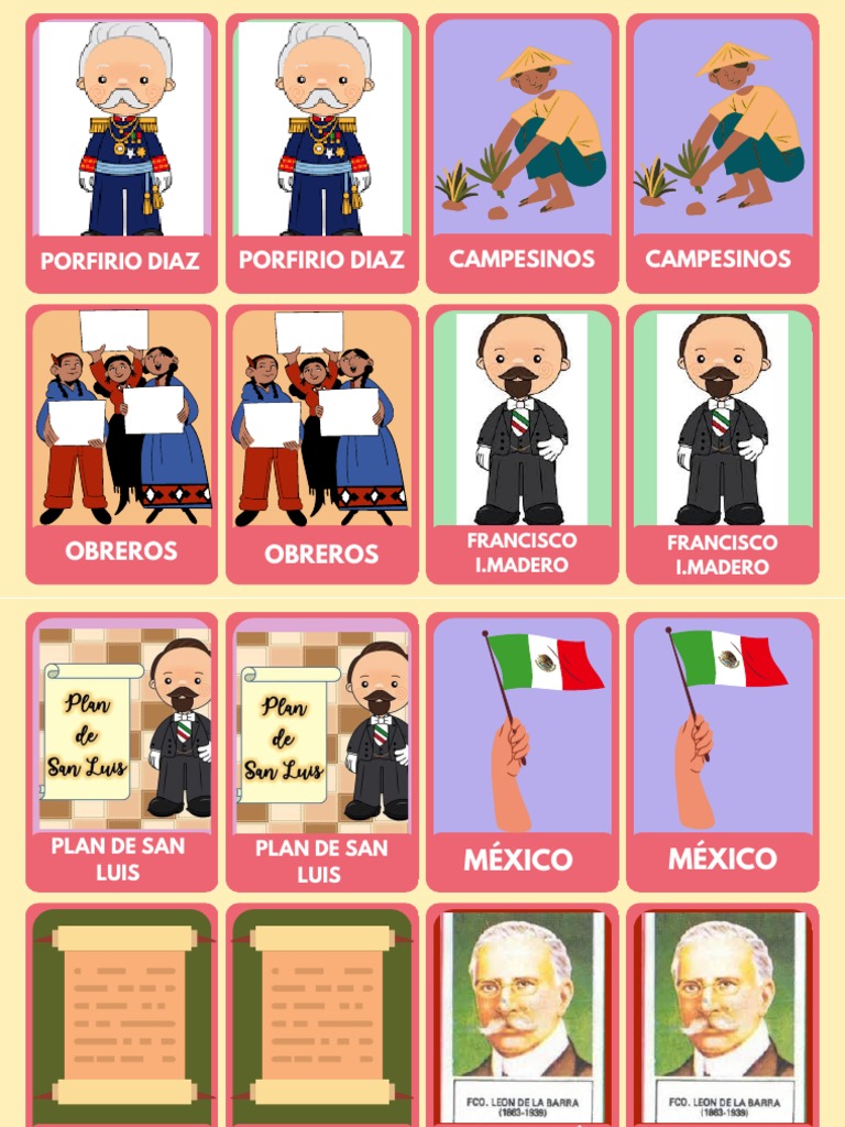 Memorama Historico | PDF | Ciencias sociales