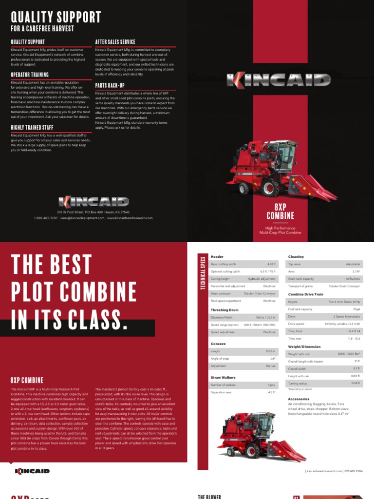Kincaid 8XP: Premier Plot Combine Guide | PDF