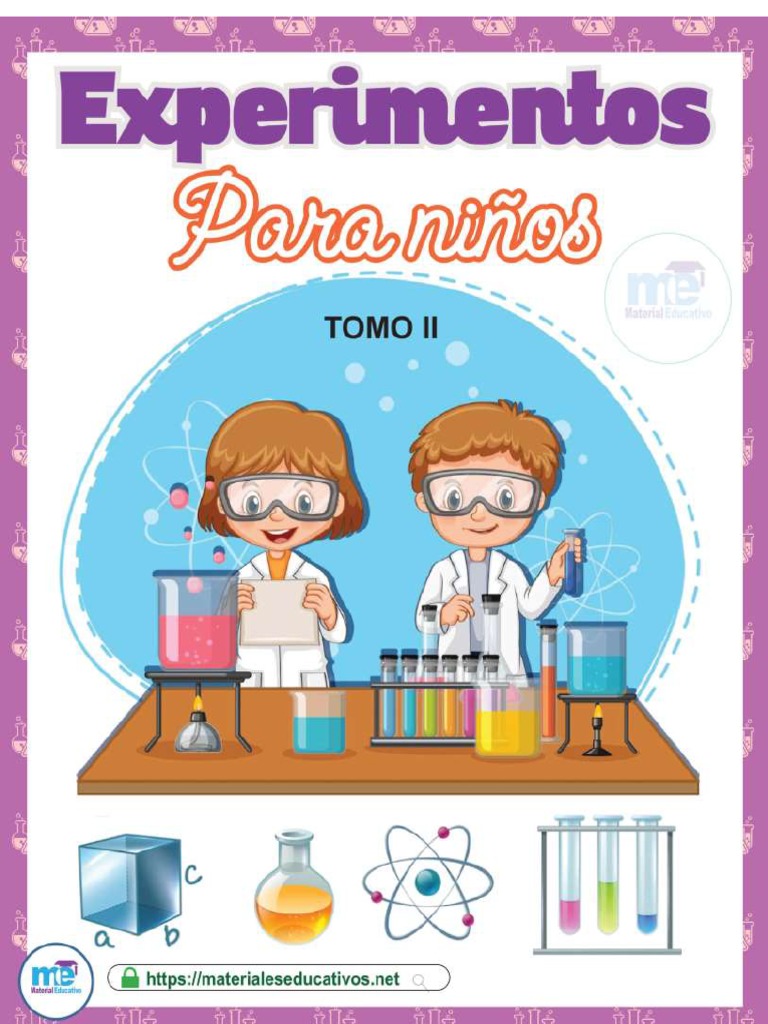 Manual de Experimentos para Niños Tomo Ii | PDF