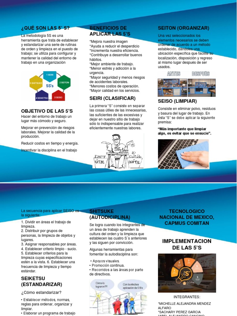 Triptico 5 S Pdf Business