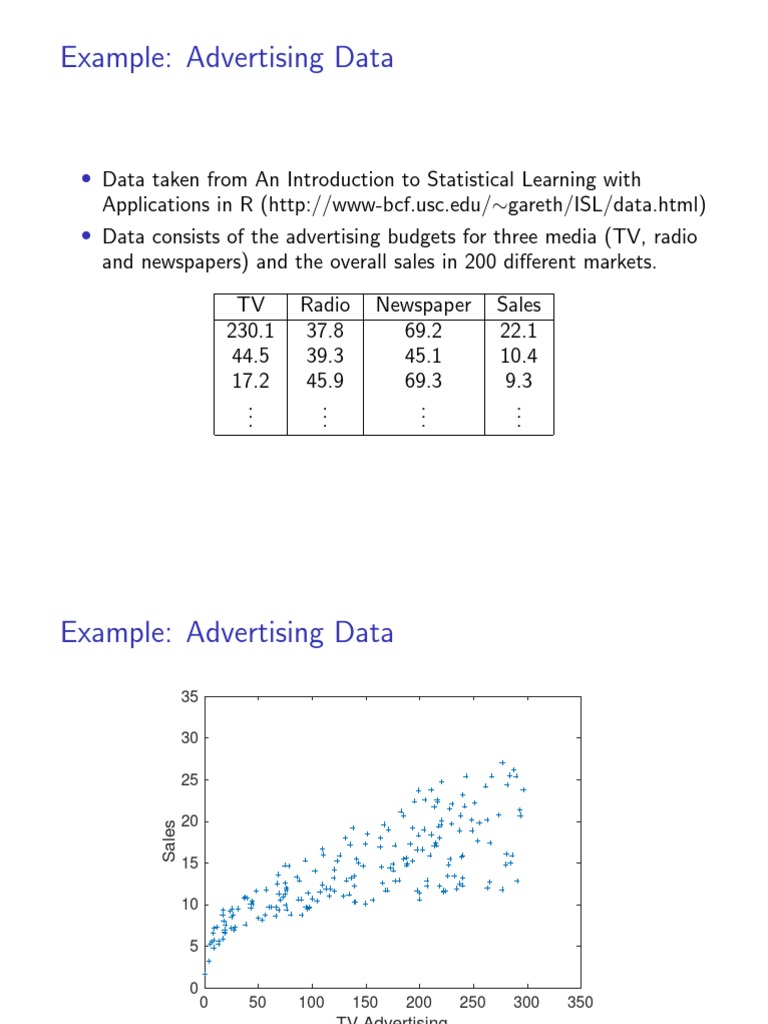 Linear Regression 1 Download Free Pdf Regression Analysis Linear