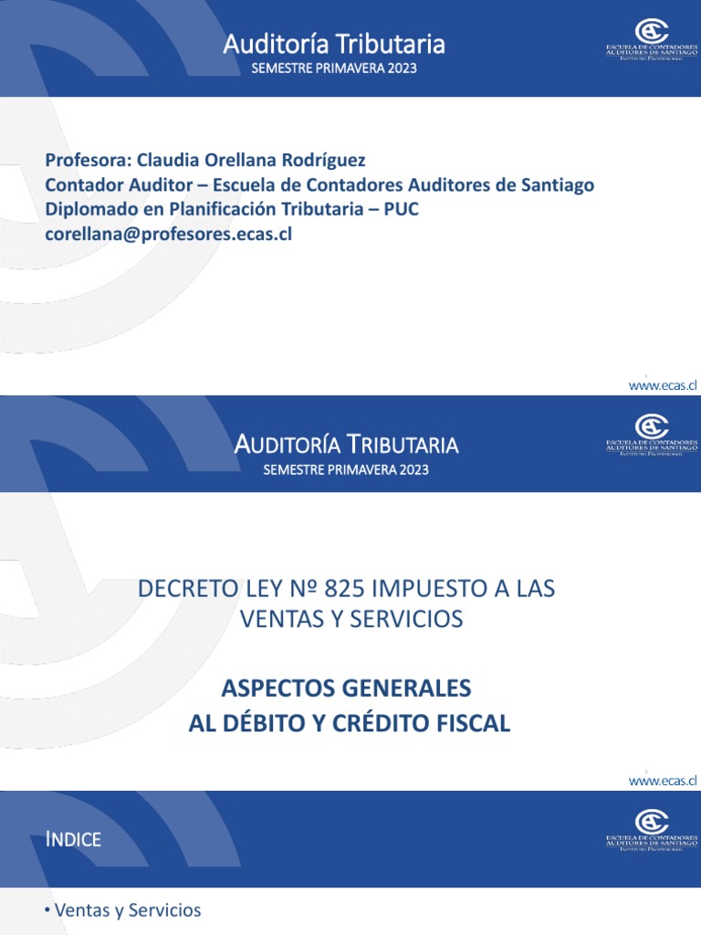 7 DL 825 IVA Debito y Credito Fiscal | PDF | Impuesto al valor agregado | Impuestos