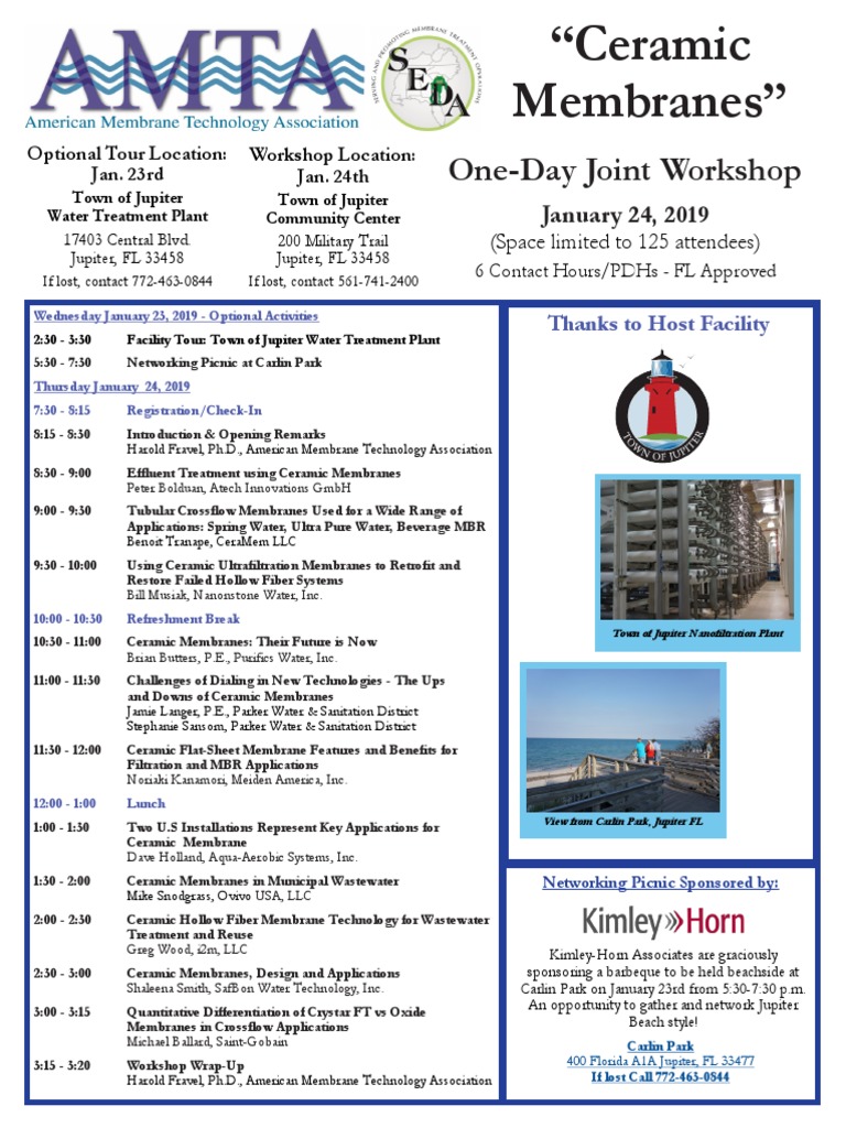 AMTA-SEDA_OneDayWorkshop_Jupiter_Brochure | PDF