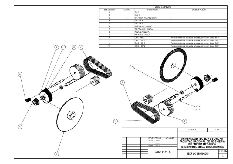 Plano Explosionado Del Sistema | PDF
