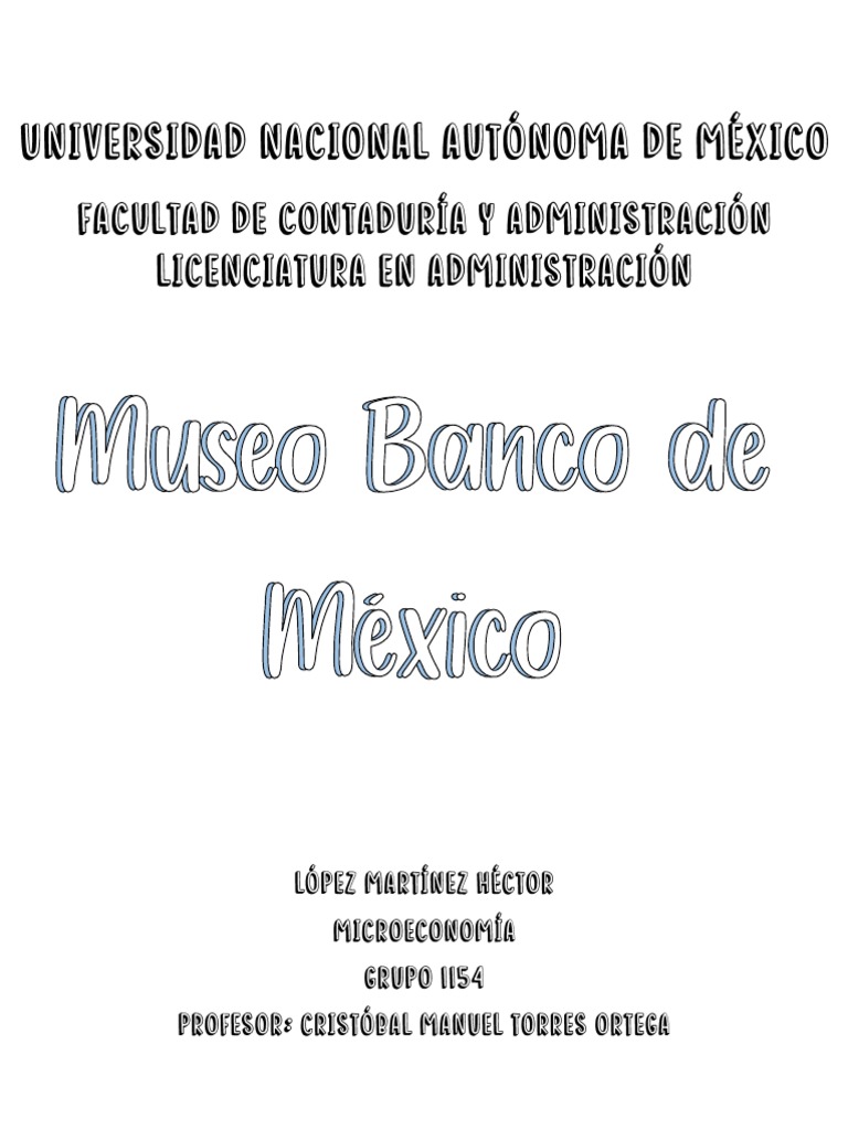 Museo Banxico | PDF