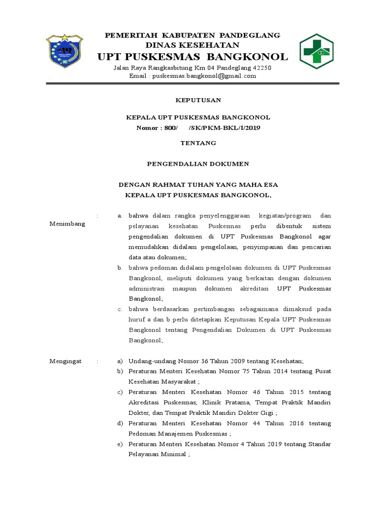 Ep.4. Pengendalian Dokumen | PDF