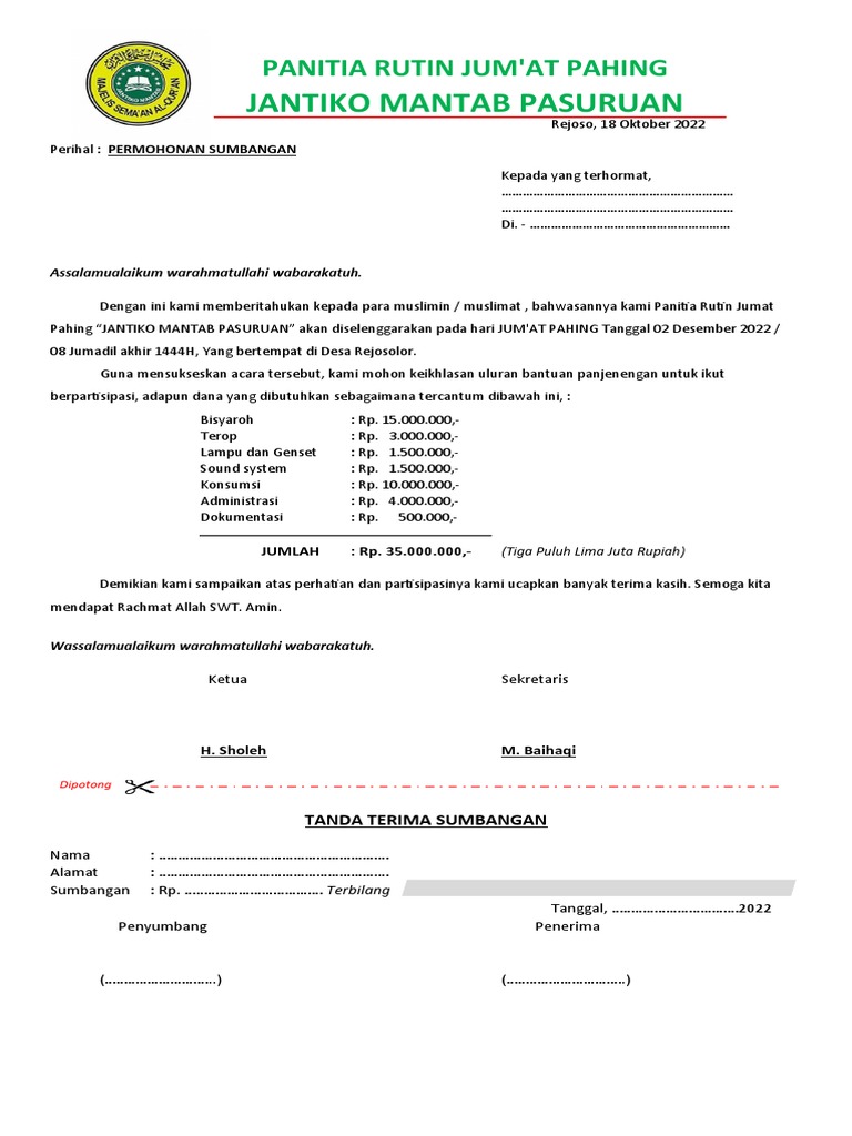 Proposal Jantiko 2022 JMP | PDF