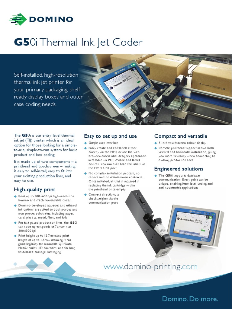 G50i Product Brochure English | PDF