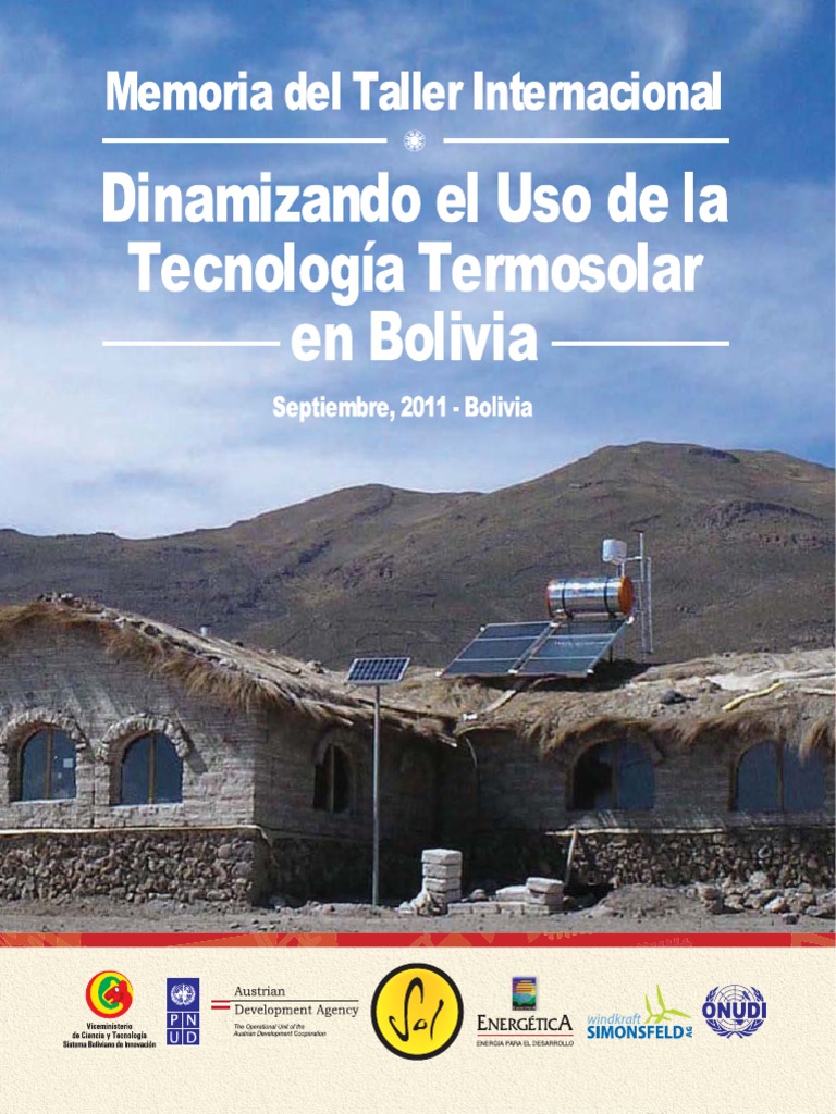 Tecnologia Termosolar Bolivia | PDF