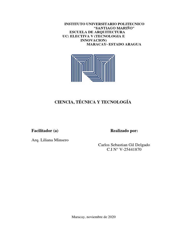 Ensayo Ciencia Tecnologia y Tecnica | PDF | Política | Ciencias sociales