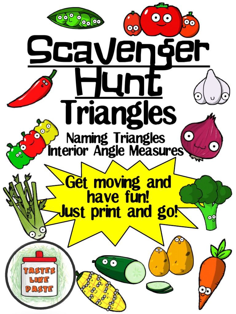 Scavenger Hunt: Triangles | PDF | Triangle | Euclidean Plane Geometry