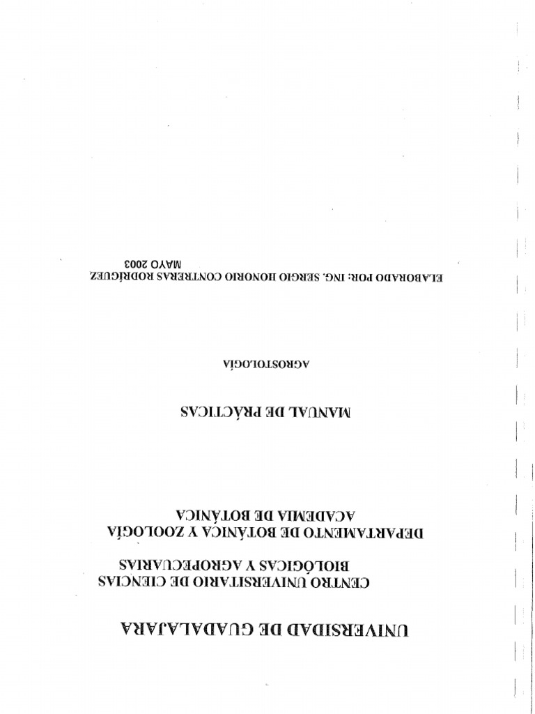 Manual de Agrostología CLAVE | PDF